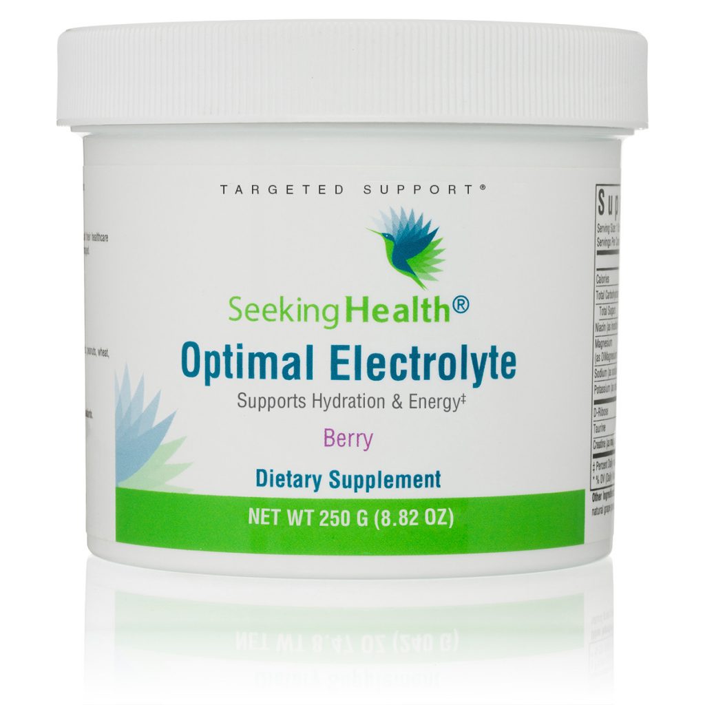 Optimal Electrolyte Powder (Berry) 250g - Seeking Health - YourHealthBasket