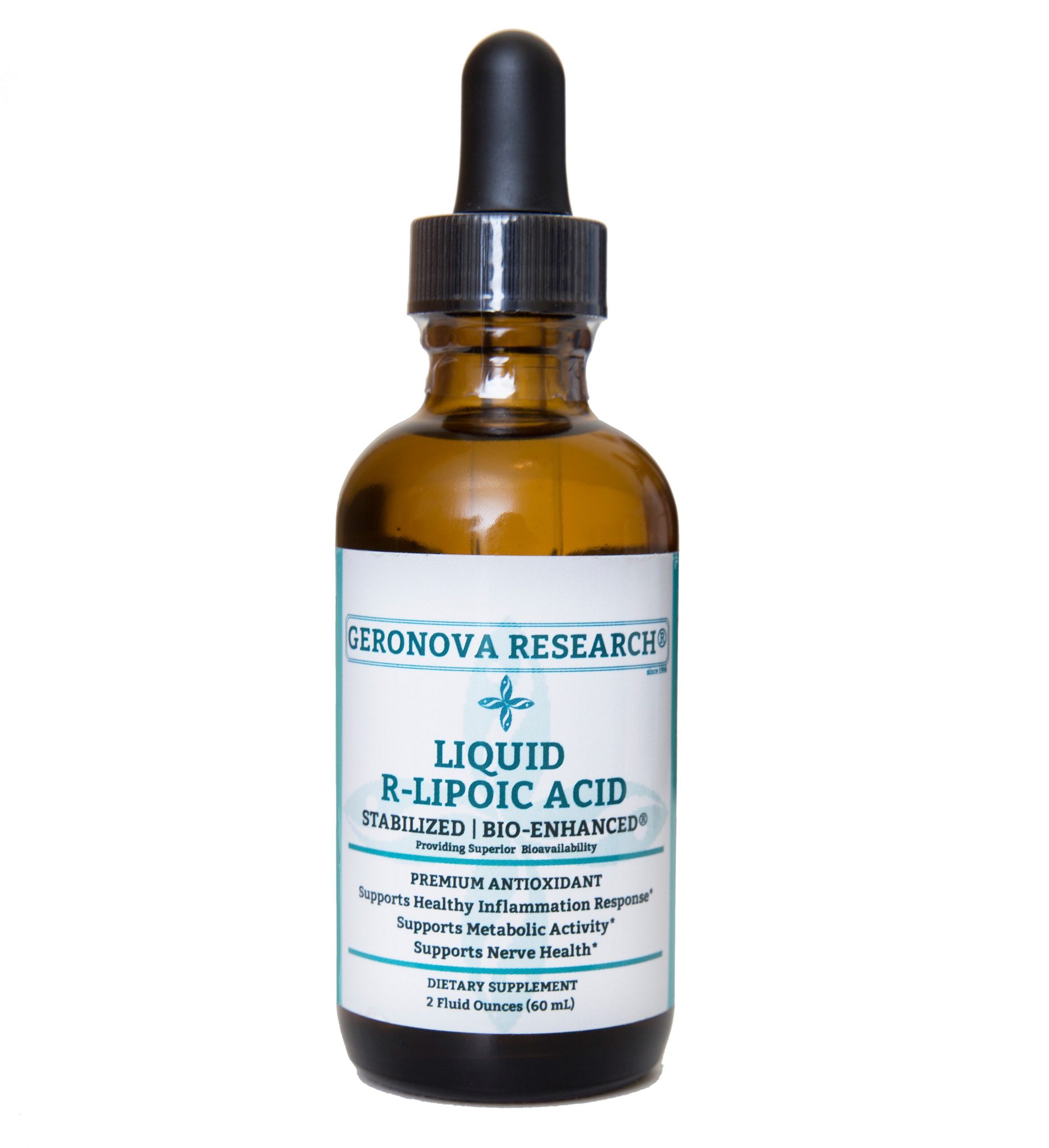 R-Lipoic Acid Liquid, 60ml (2oz) (Formerly K-RALA-10) - Geronova ...