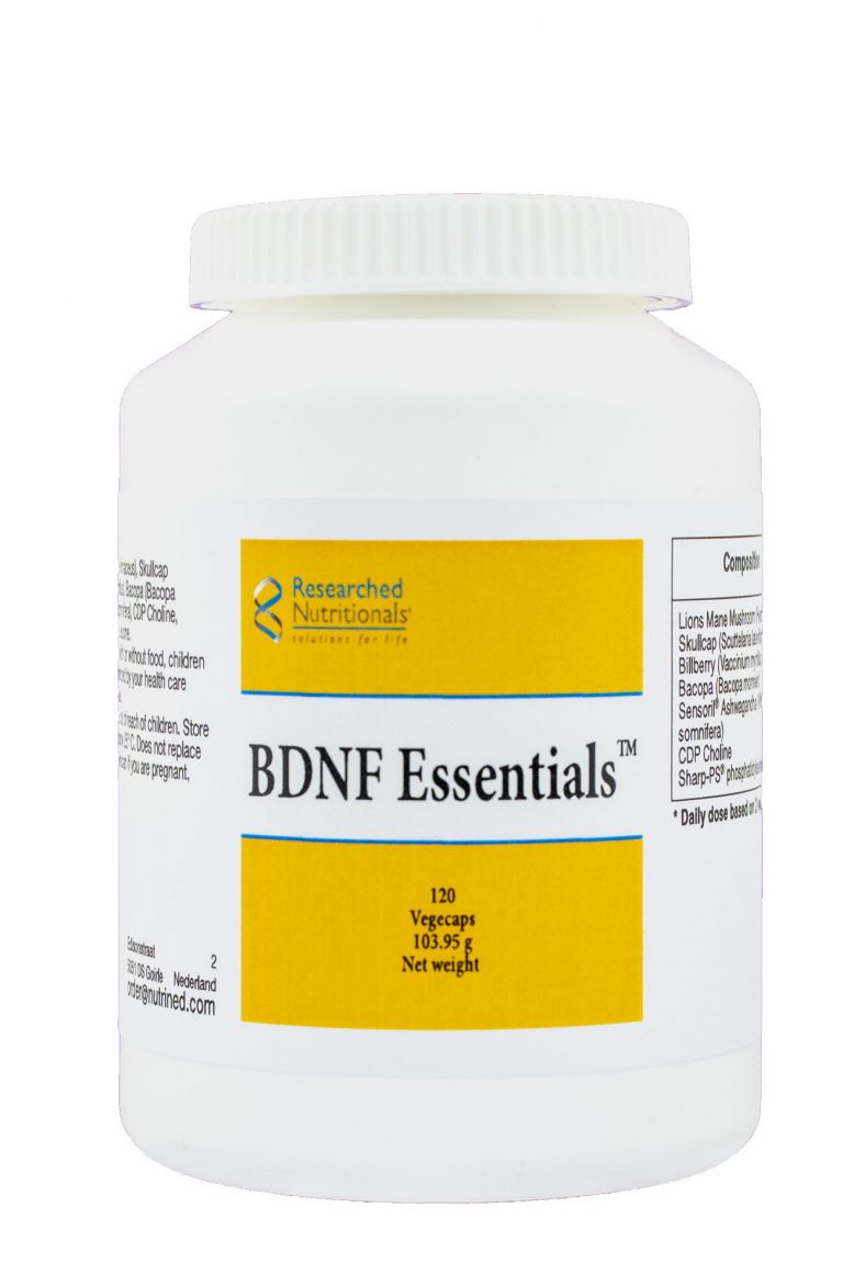 BDNF Essentials, 120 Capsules - Researched Nutritionals - YourHealthBasket