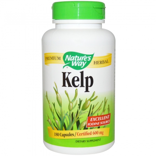Kelp (600mg) - 180 Capsules - Natures Way - YourHealthBasket