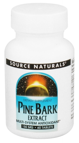 Pine Bark Extract, 60 Tablets - Source Naturals - YourHealthBasket