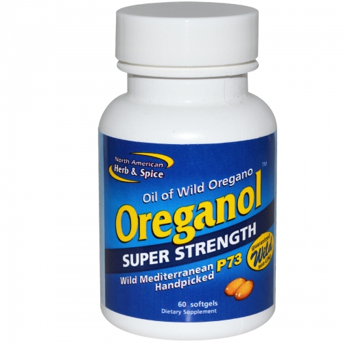 Oreganol P73 (Super Strength) 60 Softgels - North American Herb & Spice ...