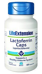 Lactoferrin, 60 Capsules - Life Extension - YourHealthBasket