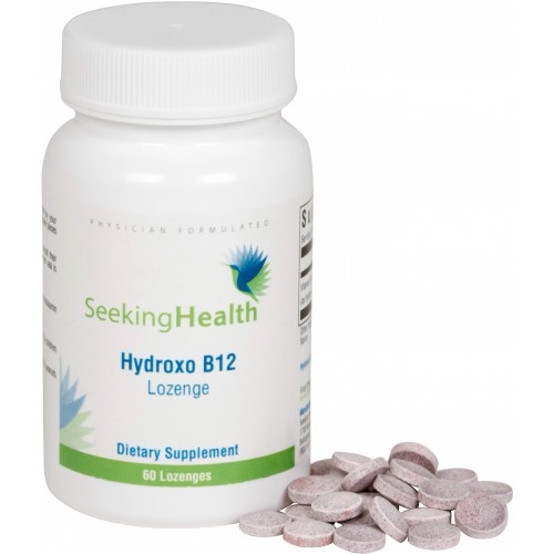 Hydroxo B12/B-12 - 60 Lozenges - Seeking Health - YourHealthBasket