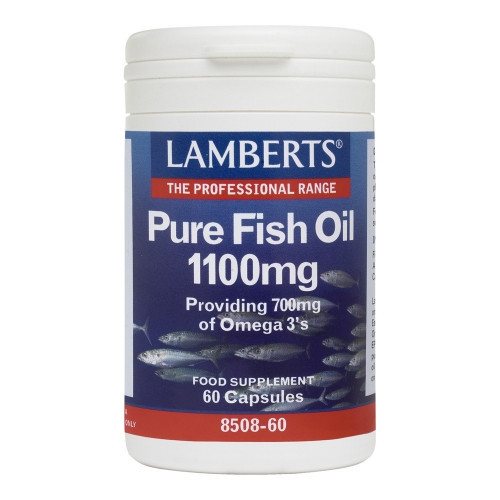 Pure Fish Oil 1100mg - 60 Caps - Lamberts - YourHealthBasket