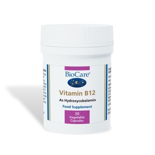 Vitamin B12/B-12- 30 Veg Caps - Biocare - YourHealthBasket