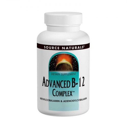 Advanced B-12 / B12 Complex, 5 mg, 60 Lozenges - Source Naturals ...
