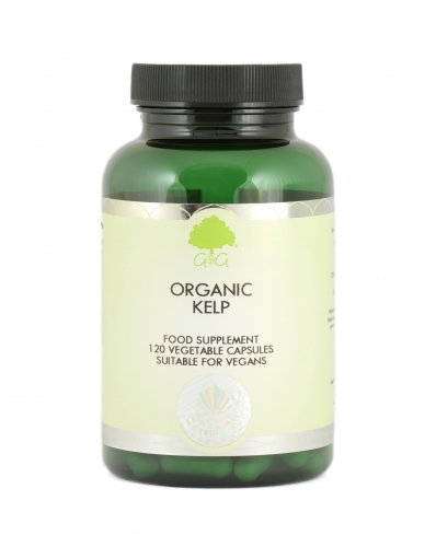 Organic Kelp 500mg 120 Capsules - G&G Vitamins - YourHealthBasket