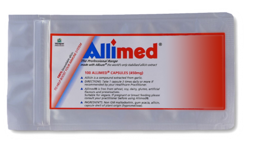 Allimed Garlic 450mg Capsules | YourHealthBasket