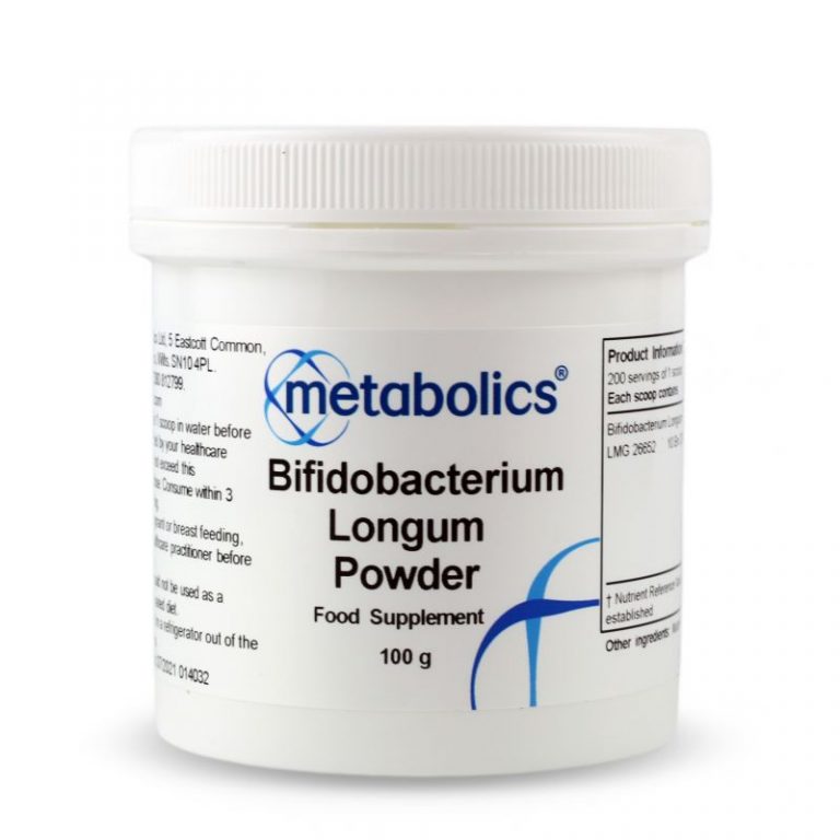Bifidobacterium Longum Powder (100g) - Metabolics - YourHealthBasket