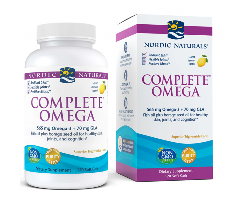 Complete Omega, Lemon Flavor, 120 soft gels - Nordic Naturals ...