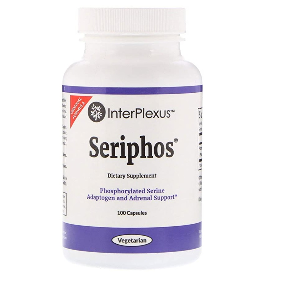 Seriphos, Phosphorylated Serine, 100 Capsules - InterPlexus ...