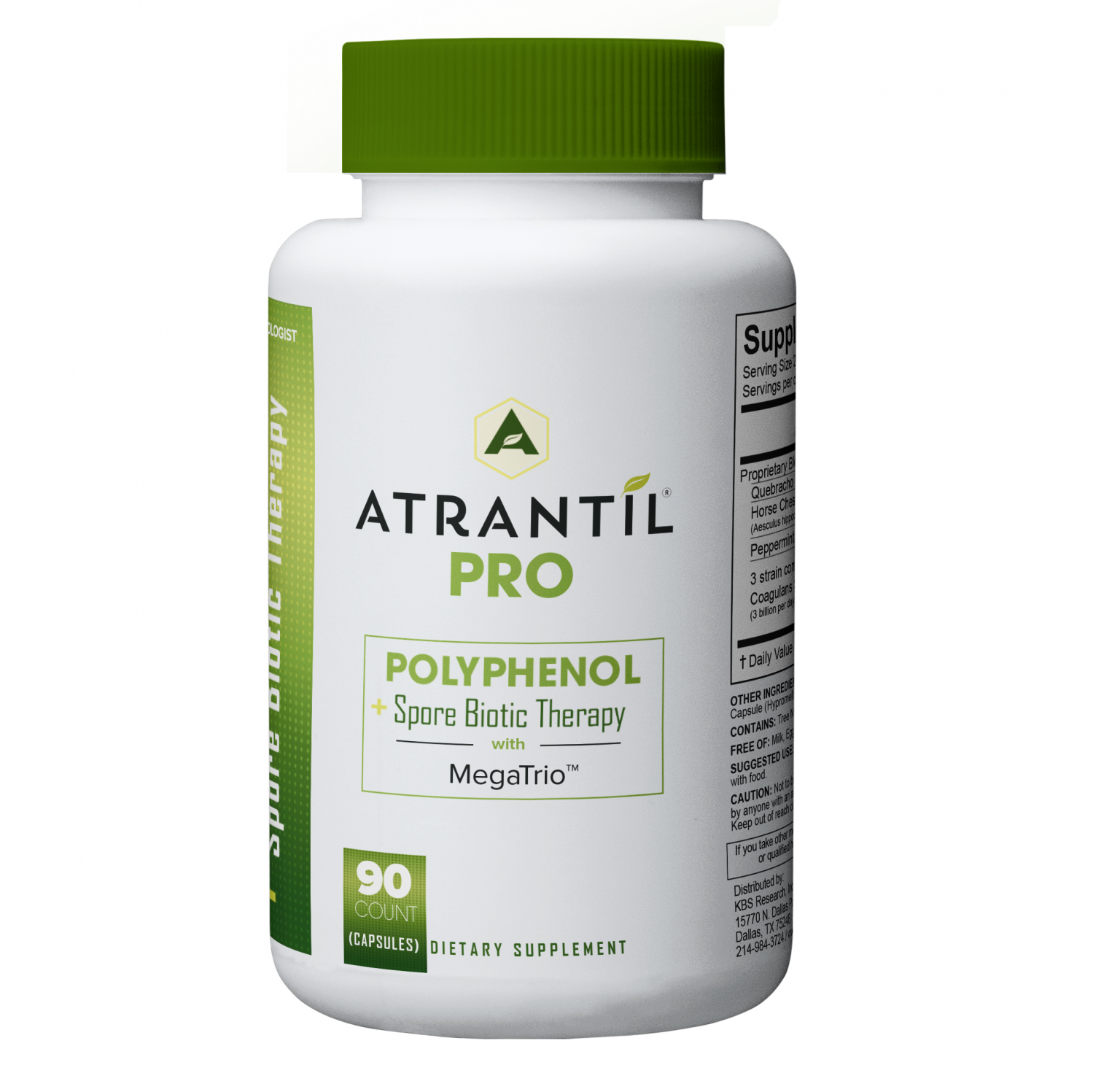 Atrantil PRO, Polyphenol & Spore Biotic Therapy, 90 Capsules ...