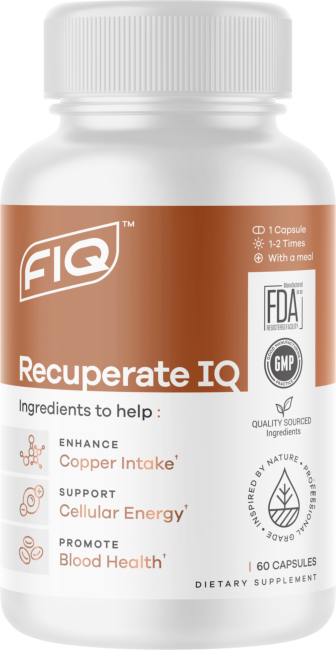 Recuperate IQ | 60 Capsules | FIQ