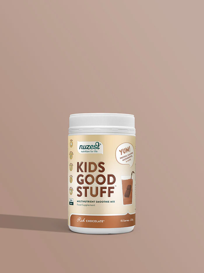 Kids Good Stuff - Rich Chocolate 225g (15 servings) - Nuzest Kids ...