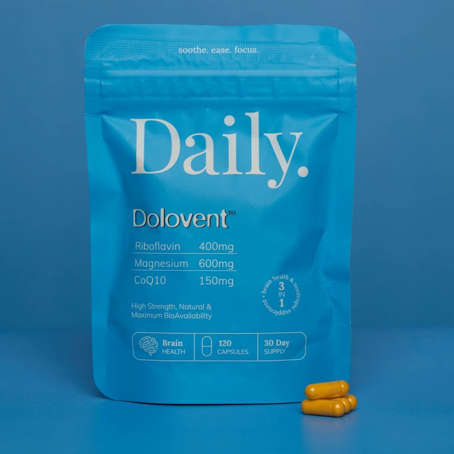 Dolovent - 120 Capsules - YourHealthBasket